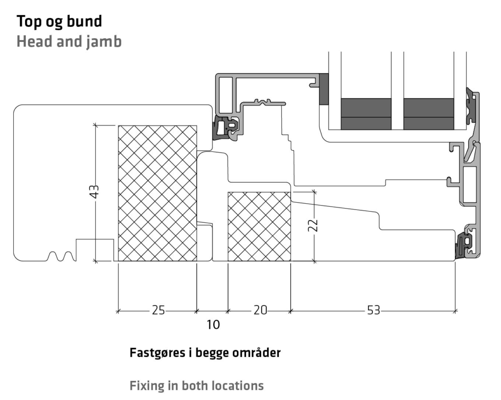 Idealcombi Futura+ Top swing reversible window